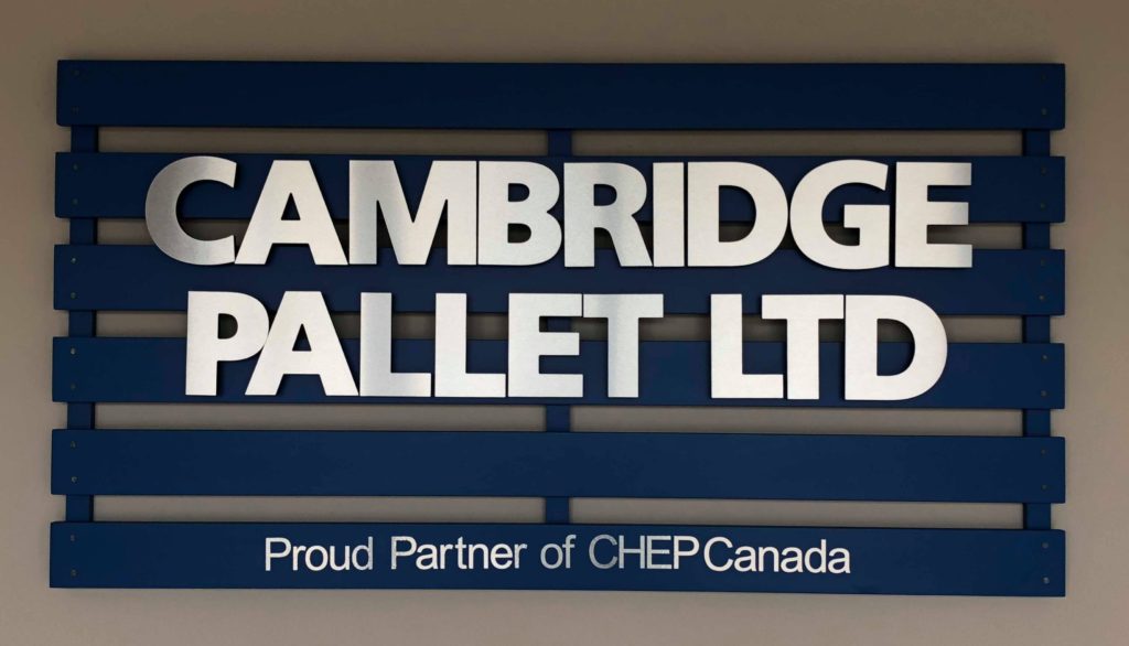 The Sign Depot » Cambridge Pallet